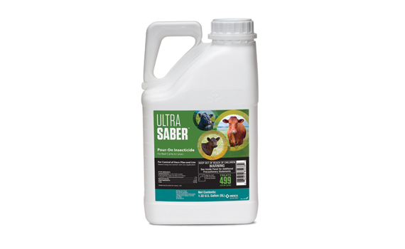 ULTRA SABER™ Pour-On Insecticide - Merck Animal Health USA