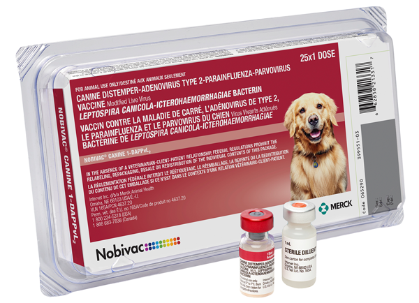 NOBIVAC® Canine 1-DAPPvL2 - Merck Animal Health USA