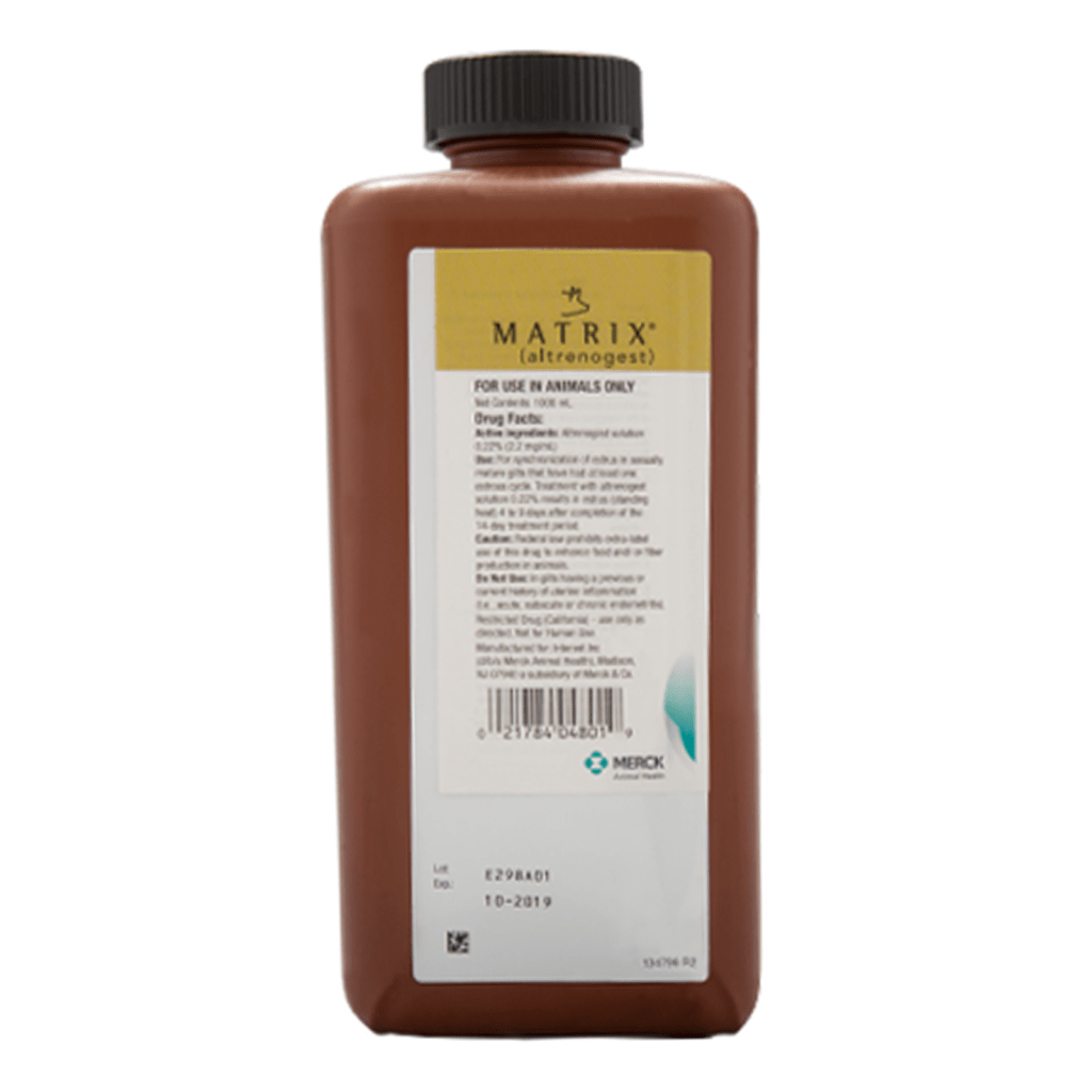 MATRIX® (altrenogest) - Merck Animal Health USA